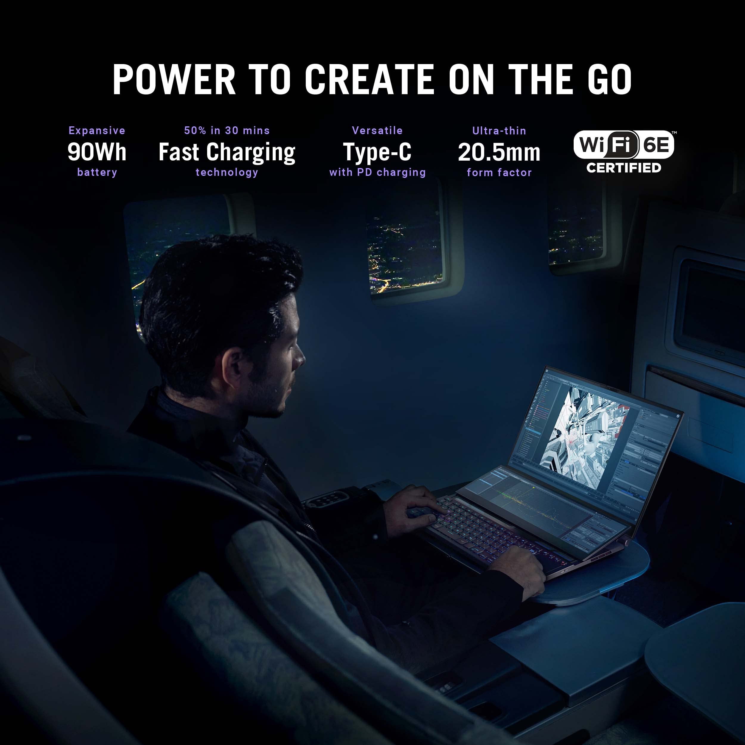 ASUS ROG Zephyrus Duo 16 Gaming Laptop, 16β 165Hz ROG Nebula HDR QHD 16:10 Display, NVIDIA GeForce RTX 3080 Ti, AMD Ryzen 9 6900HX, 32GB DDR5, 2TB SSD, Windows 11 Pro, GX650RX-XS97 (Renewed)