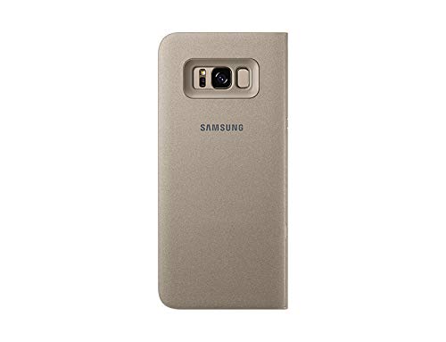 Samsung LED View Case for S8 Plus - Gold,EF-NG955PFEG