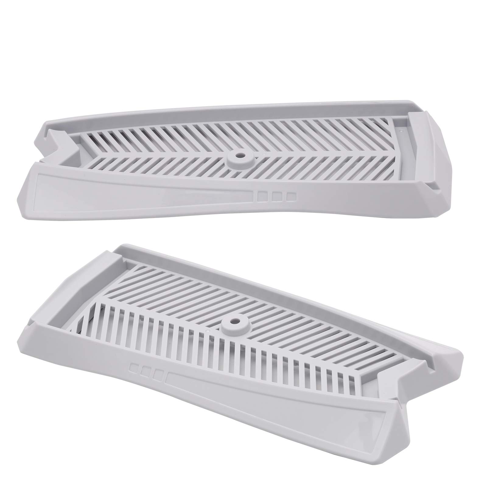 HEATFUN PS5 Digital Stand Vertical, PS5 Vertical Stand Digital Edition Built-in Cooling Vents and Non-Slip Feet - White