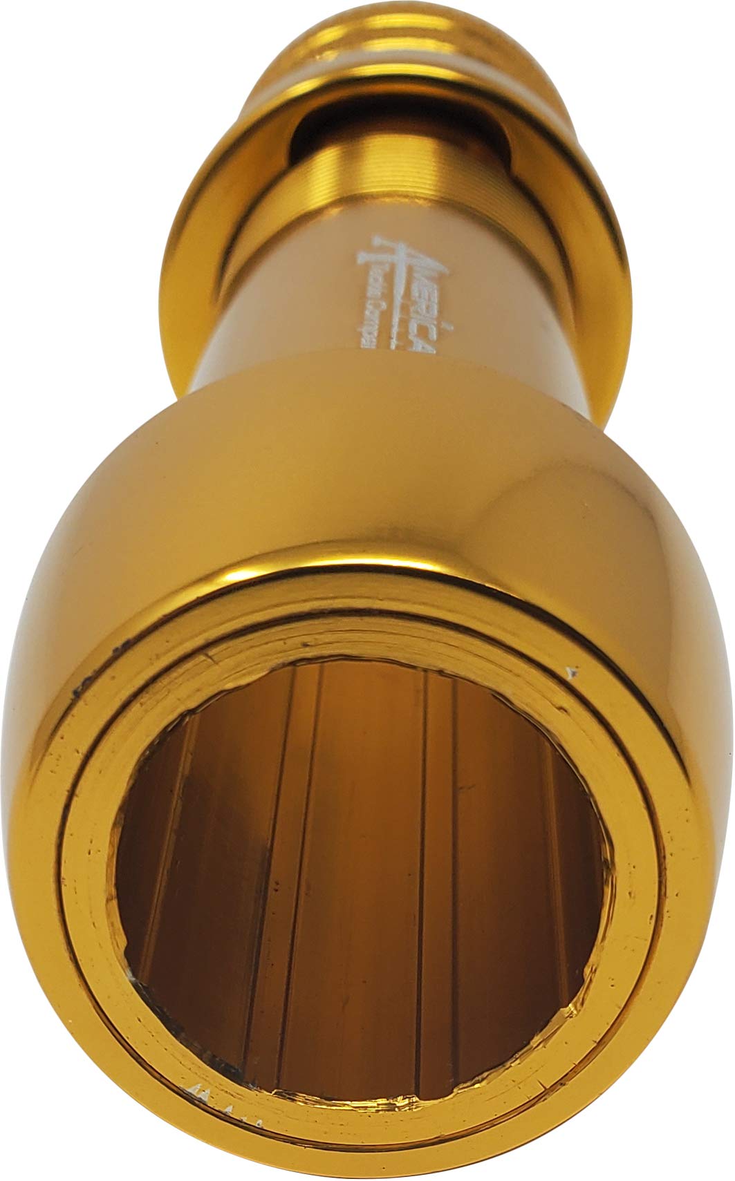 American Tackle Aluminum Reel Seat for Fishing Rod Building (Gold, 24MM)