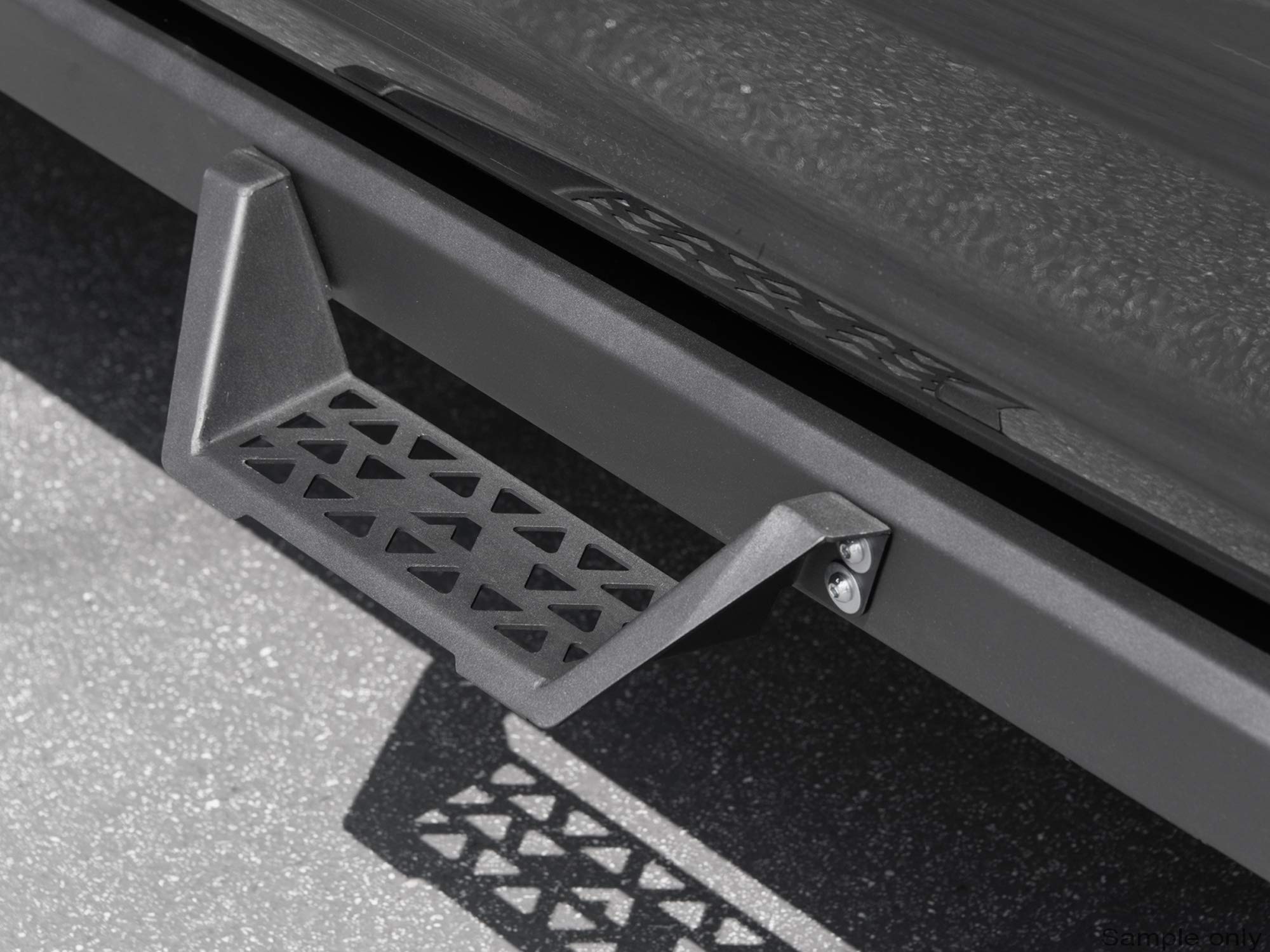 Armordillo 8704936 MS Series Drop Steps Step Bar - Matte Black Fits 2004-2008 Ford F150 F-150/2006-2008 Lincoln Mark LT Supercrew Crew Cab