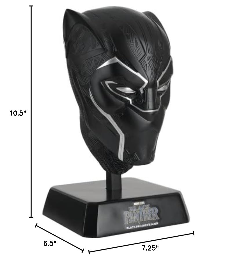 Hero Collector Eaglemoss Black Panthers Mask Replica | Marvel Movie Museum | Model Replica