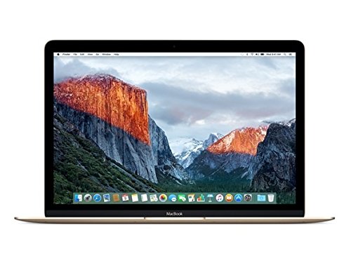 Apple MacBook (Mid 2017) 12in Laptop, 226ppi, Intel Core M3-7Y32 Dual-Core, 256GB, 8GB DDR3, 802.11ac, Bluetooth, macOS 10.12.5 Sierra - Gold (Renewed)