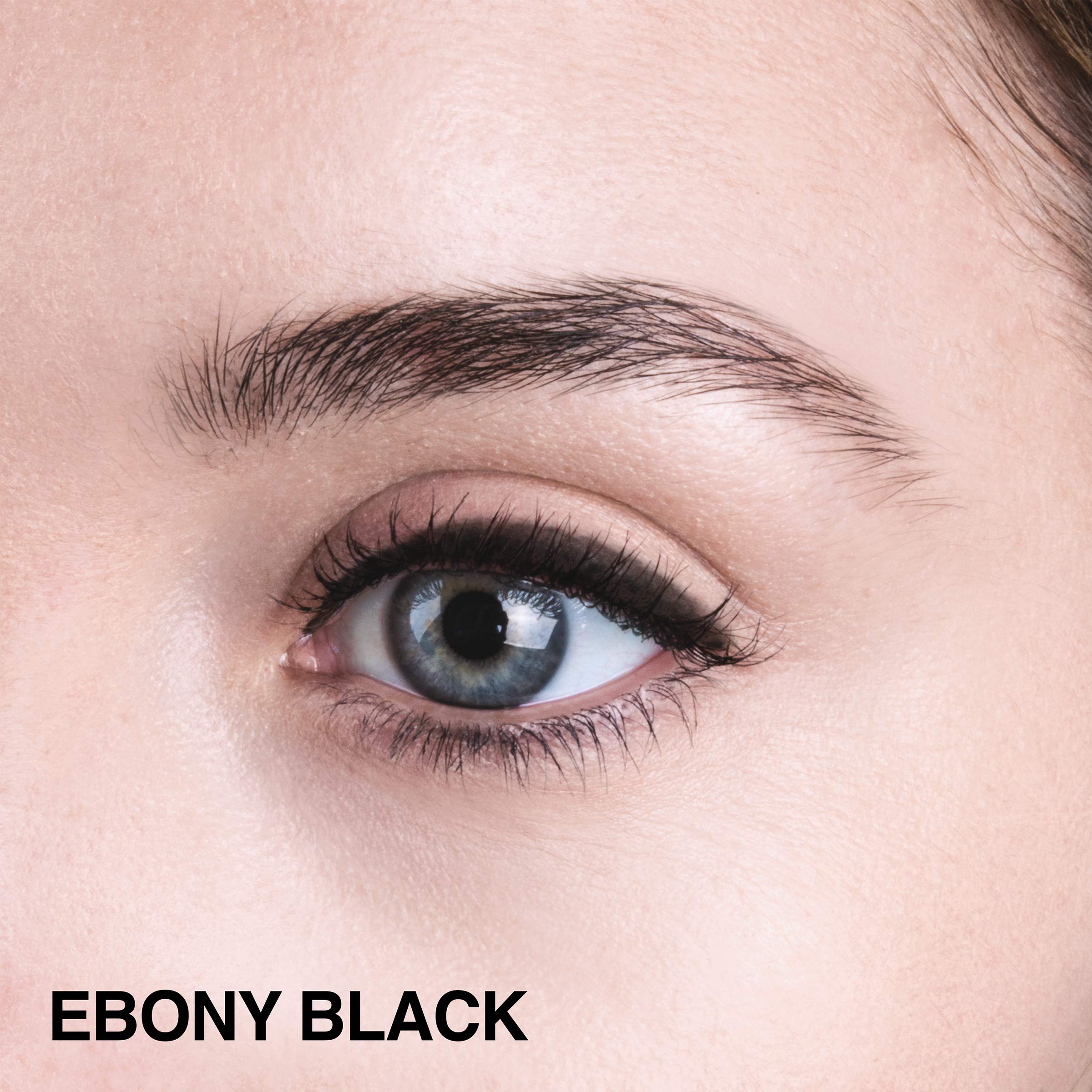 Maybelline New York Line Express Sharpenable Wood Pencil with Built-In Blending Smudger Tip Creamy Liner Eyeliner Eye Makeup, Ebony Black, 0.035 oz.