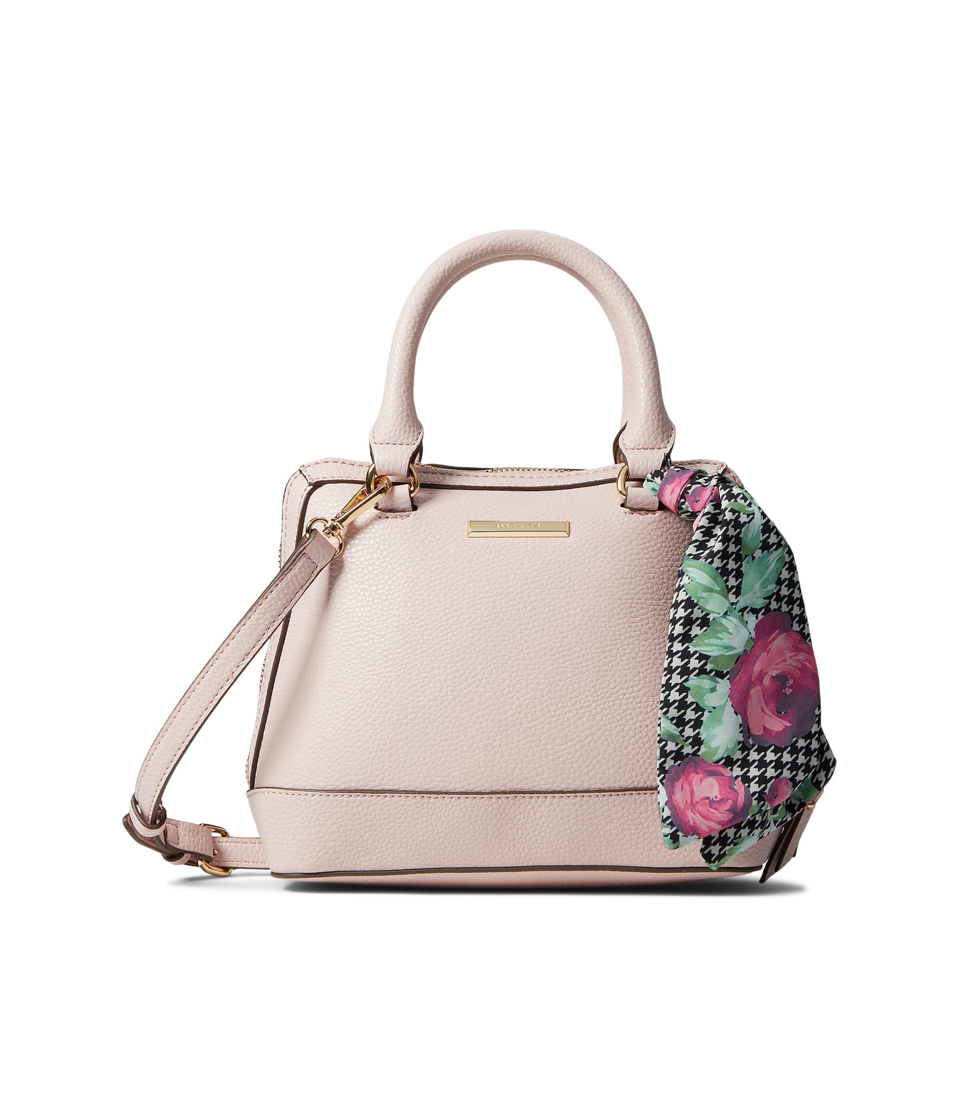 Anne Klein Dome Satchel Violet One Size