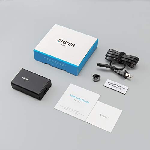 Anker 40W 5-Port USB Wall Charger, PowerPort 5 for iPhone XS / XS Max / XR / X / 8 / 7 / 6 / Plus, iPad Pro / Air 2 / mini, Galaxy S9 / S8 / Edge / Plus, Note 8 / 7, LG, Nexus, HTC and More, Black