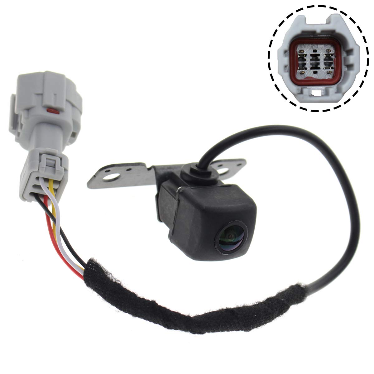 AUTOKAY View Backup Parking Camera Fits for Hyundai Santa Fe 13-16 95760-2W000 95760-2W300