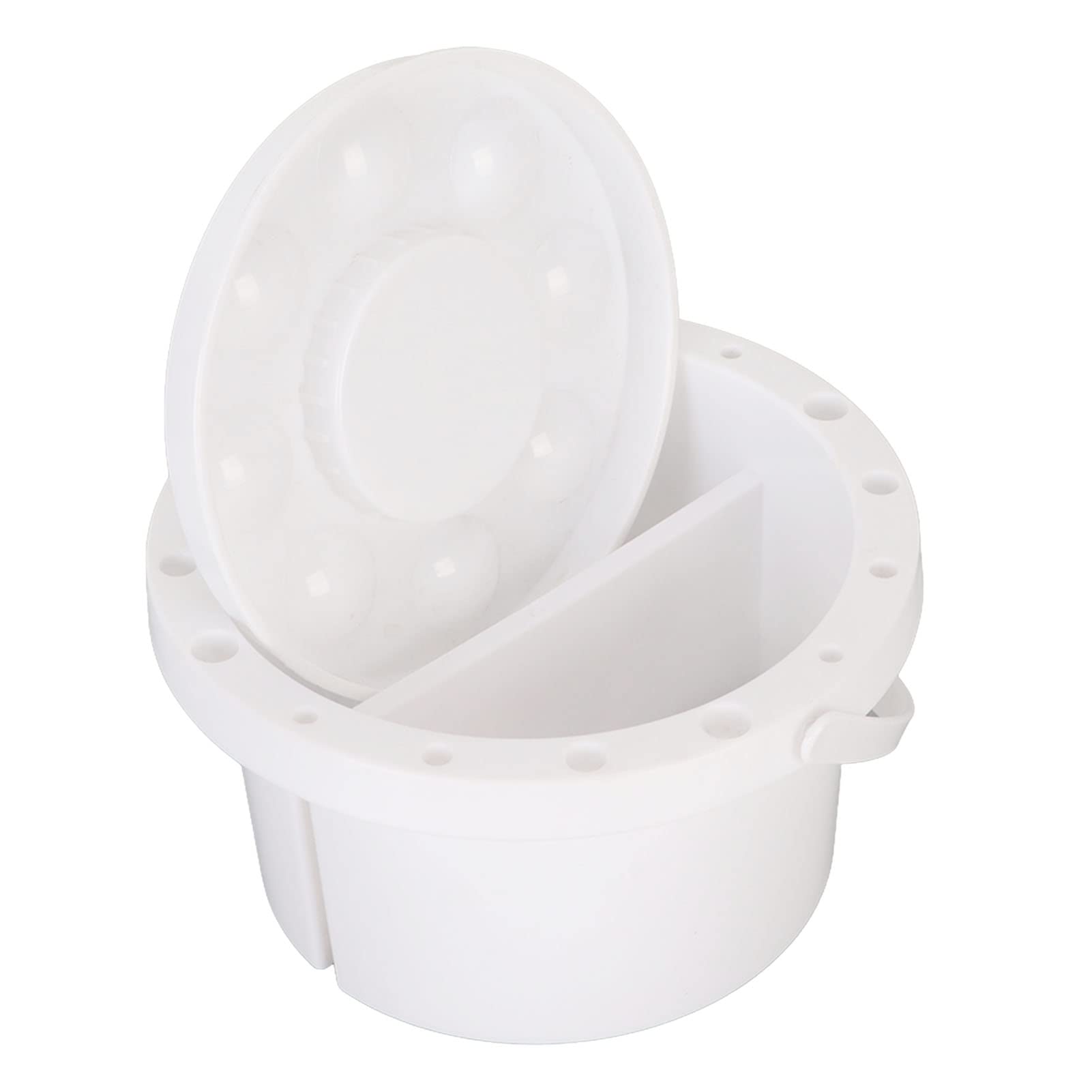 Paint Brush Washer, Multi Purpose Portable Handle Plastic Collapsible Painting Water Cup for Travel