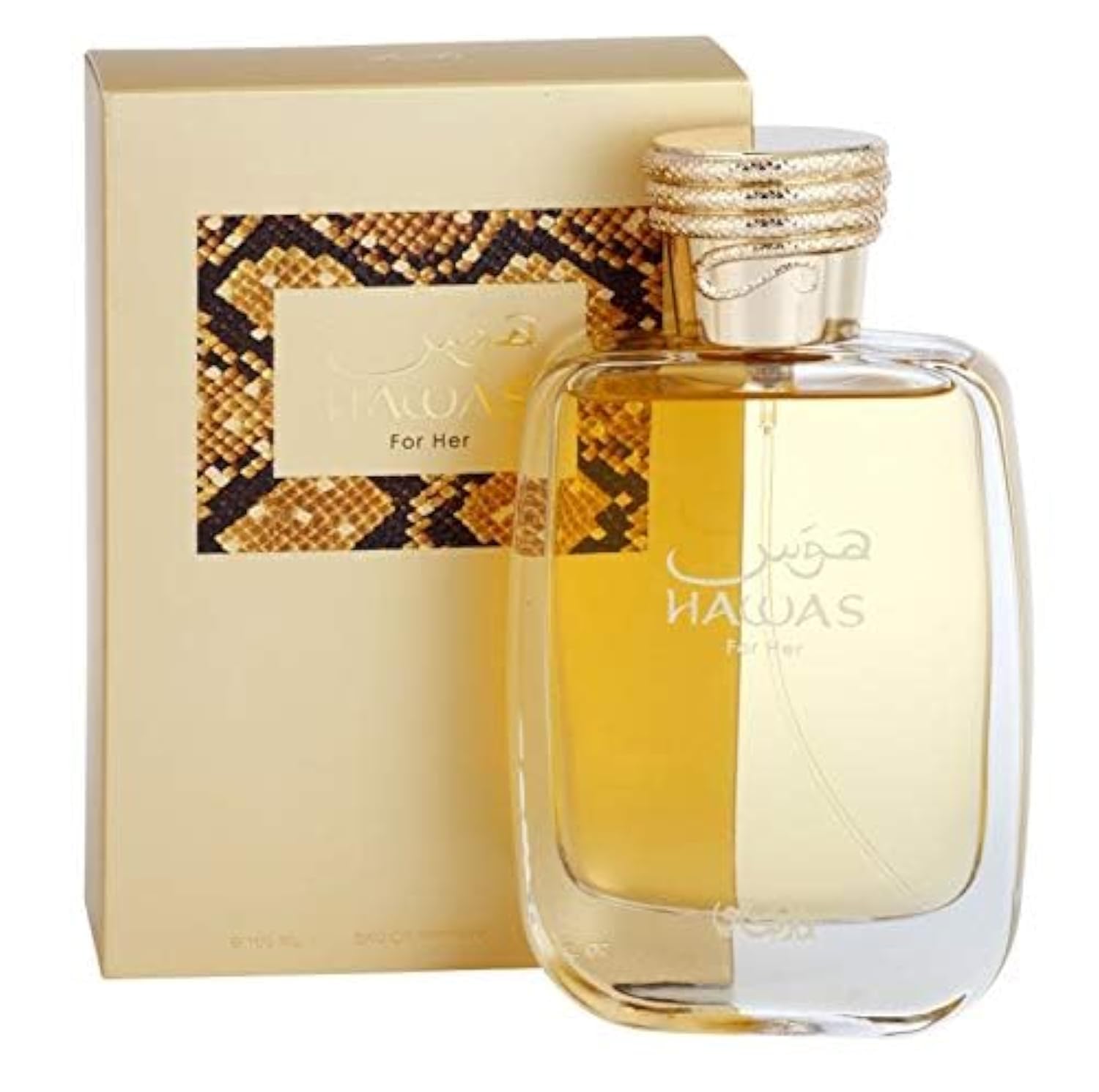 RASASI Hawas Eau de Parfum Spray for Women, 3.4 Ounce