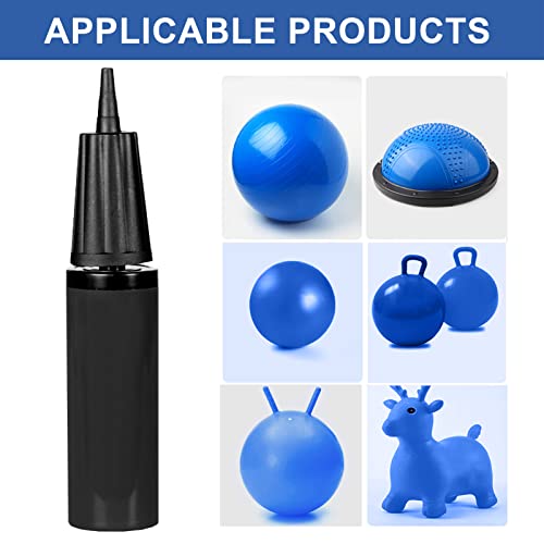 BESTRIO Exercise Ball Pump and Portable Hand Air Pump for Balls,Basketball Air Pump with Needle