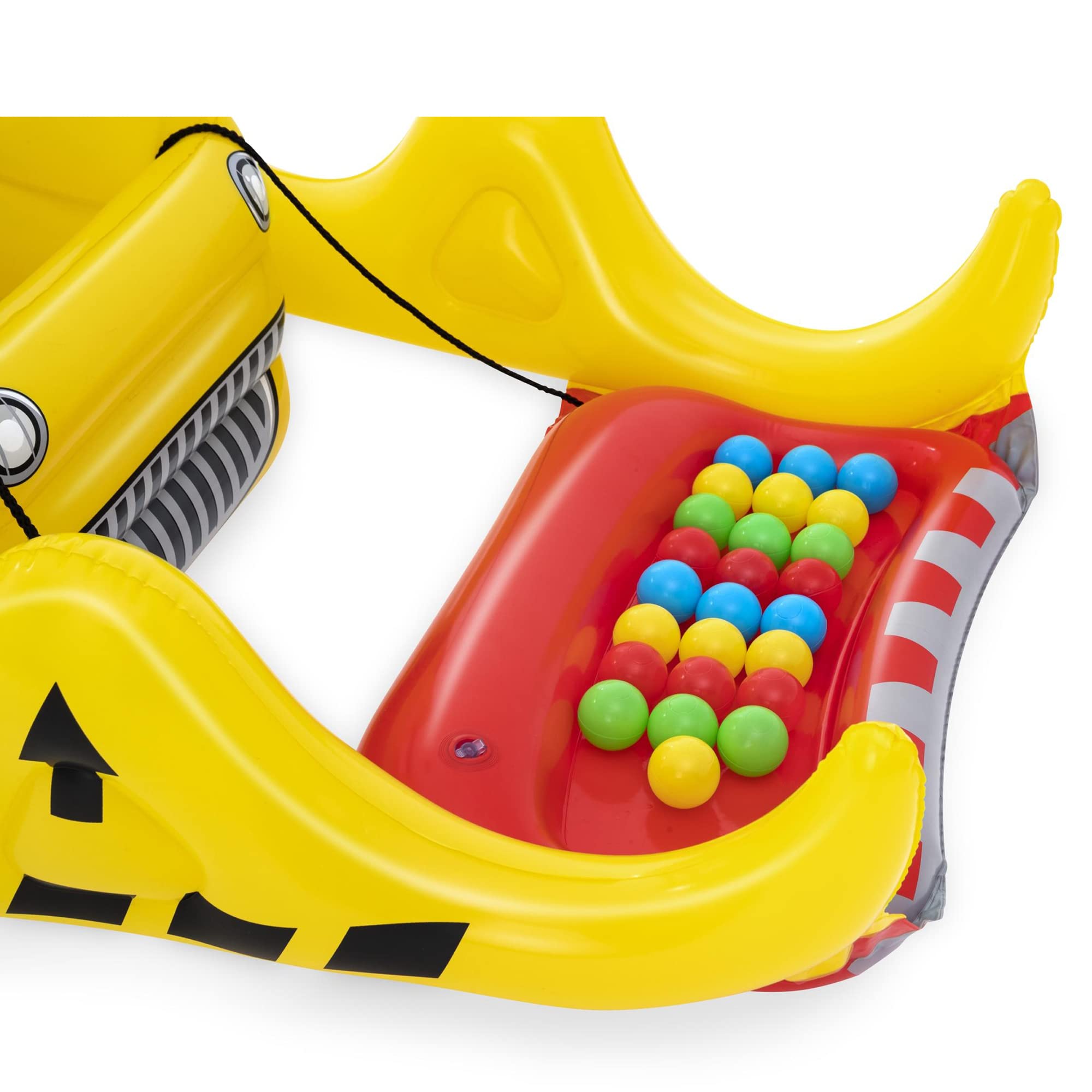 Bestway: Dozer Ball Pit - Inflatable, Indoor/Outdoor Use, Includes 25 Play Balls, 78x41x33 Inches, Ages 2+