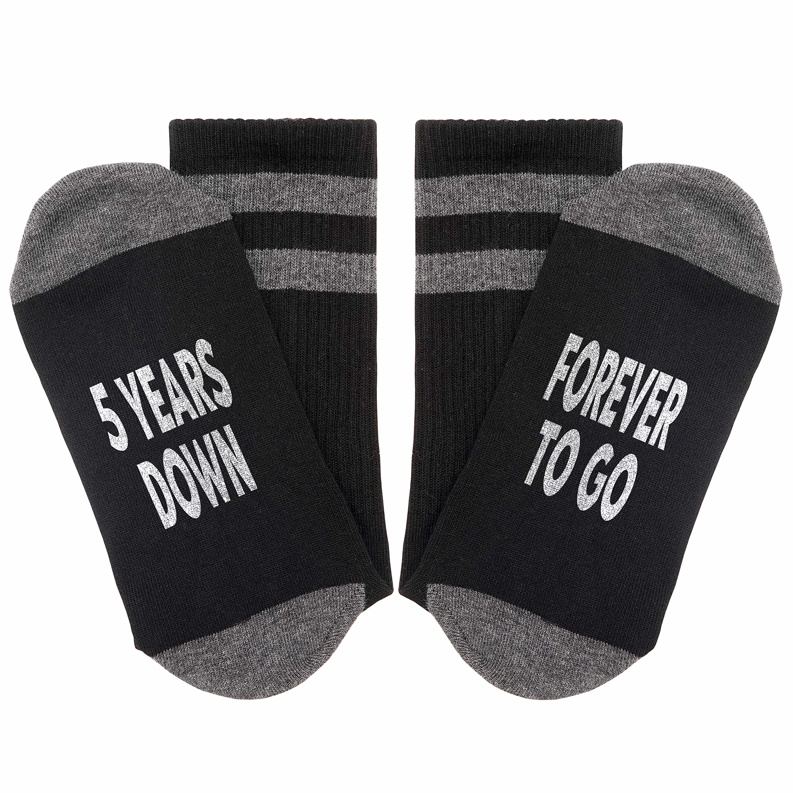 Anniversary Socks,5nd Anniversary,His and Hers Gift,Couple Gifts,Mr and Mrs Gifts,Husband Gift,Wife Gift.(217)
