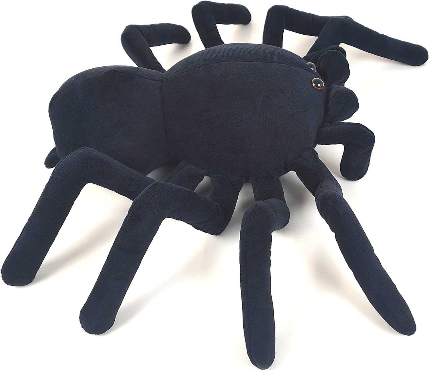 Hgplvxj Halloween Spider Plush Toy ,Realistic Spider Stuffed Animal Plush Pillow Home Decoration(11.8 x 7.87 Inch)