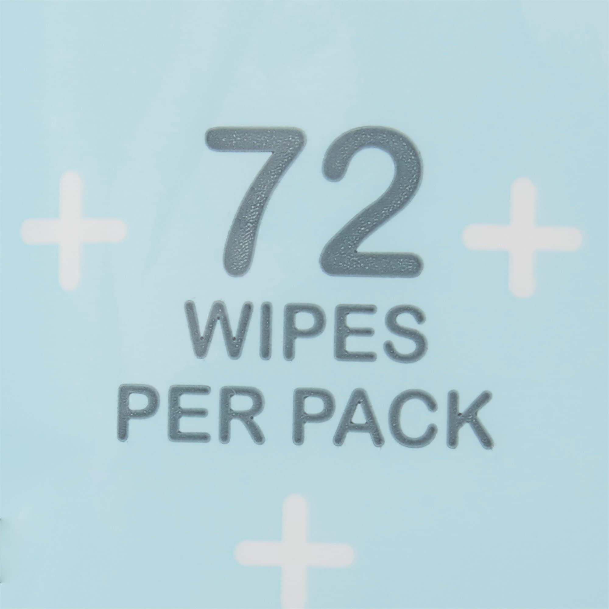 McKesson Baby Wipe with Aloe and Vitamin E, Unscented, Alcohol-Free, 72 Wipes, 12 Packs, 864 Total