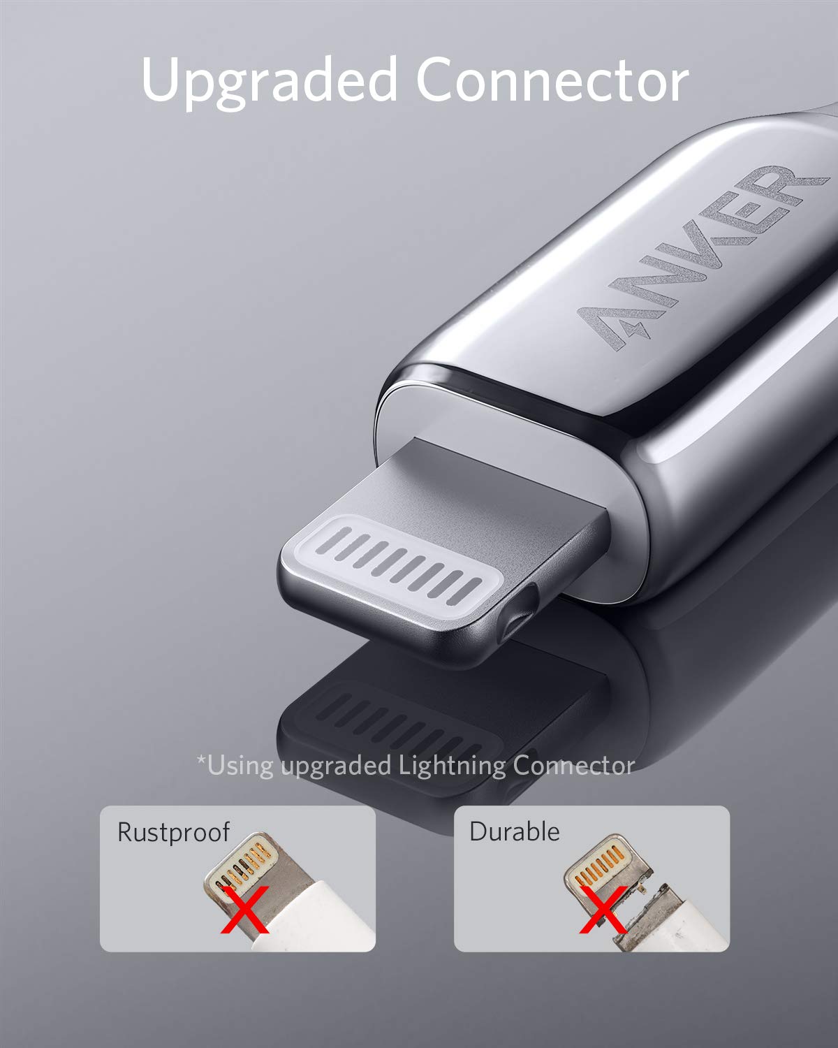 Anker Powerline+ III Lightning Charging Cable 180 cm MFi Certified for iPhone 11/11 Pro / 11 Pro Max/Xs/XS Max/XR/X / 8/8 Plus / 7/7 Plus / 6/6 Plus / 5