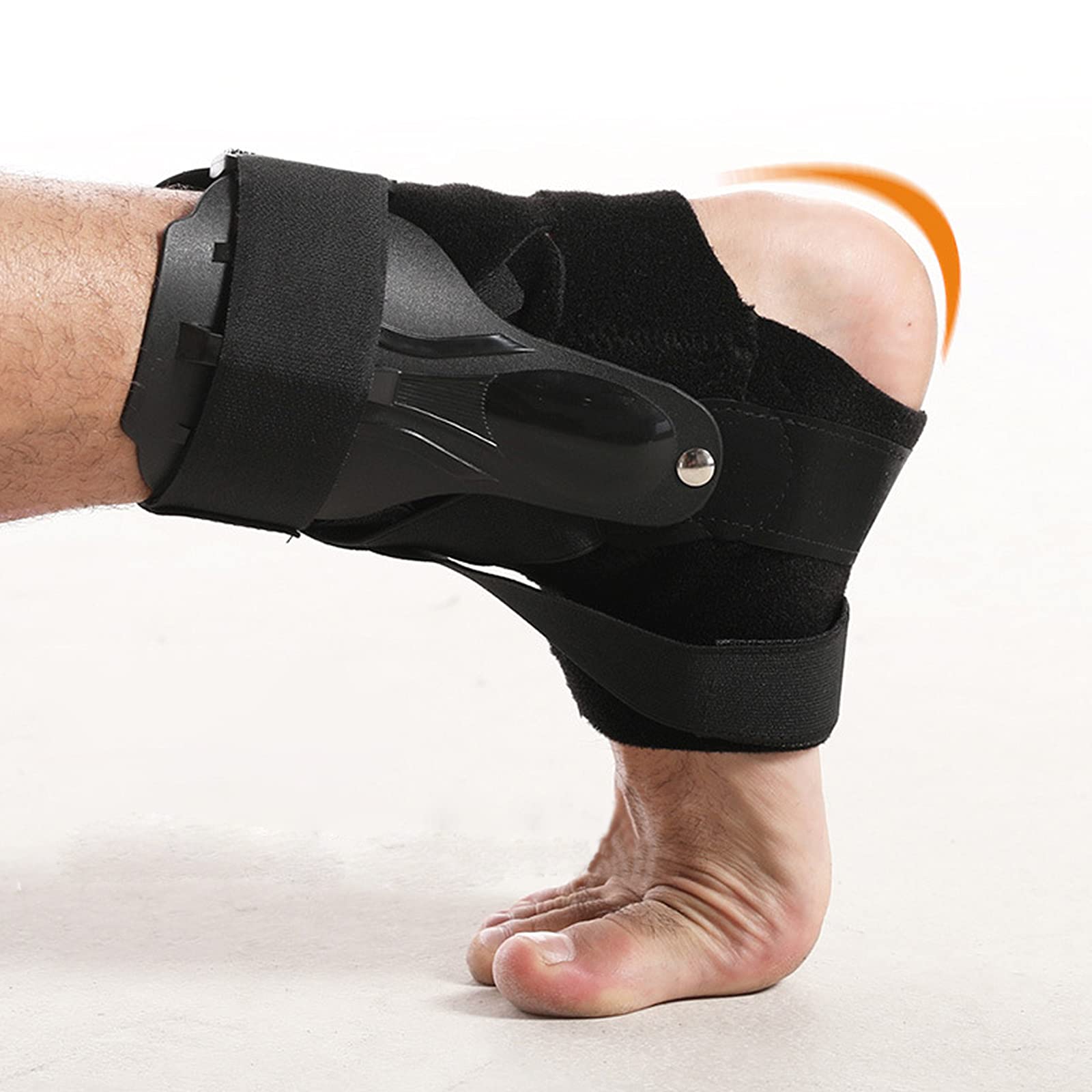 Ankle Brace Compression Ankle Stabilizer with Splint for Kids Adults, Adjustable Straps Ankle Support Brace Foot Protector Wrap for Arthritis Tendonitis Sprained Ankles Injury Prevention Recovery