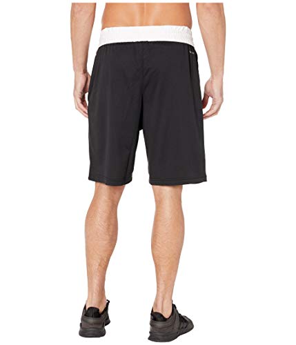 adidas Men's Sport 3-Stripes Short Black/White Small