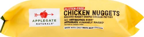 Applegate, Natural Gluten-Free Chicken Nuggets Family Size, 16oz (Frozen)