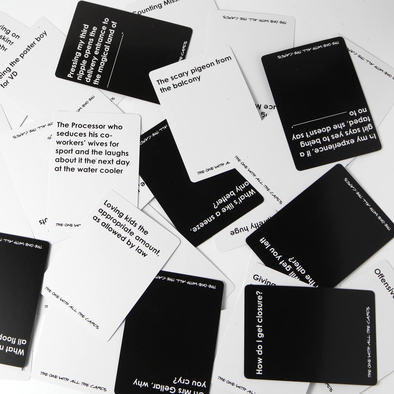 Berslashe The One with All The Cards for Friend TV-Box Against The Friend Cards Game