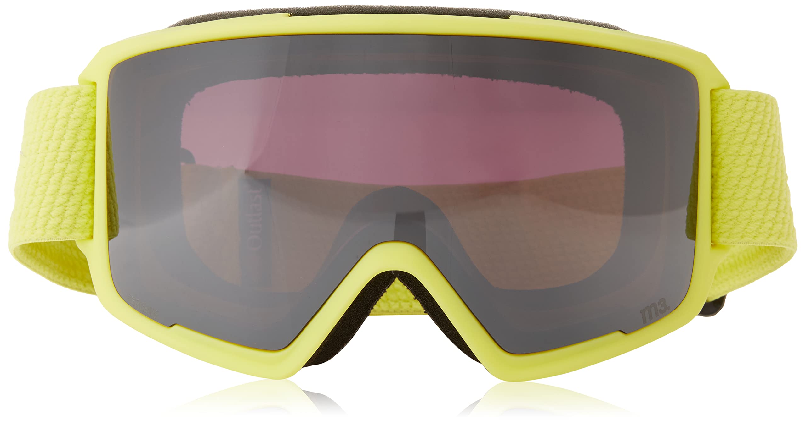 Anon Men's M3 Goggles with Spare Lens, Lemon / Perceive Sunny Onyx