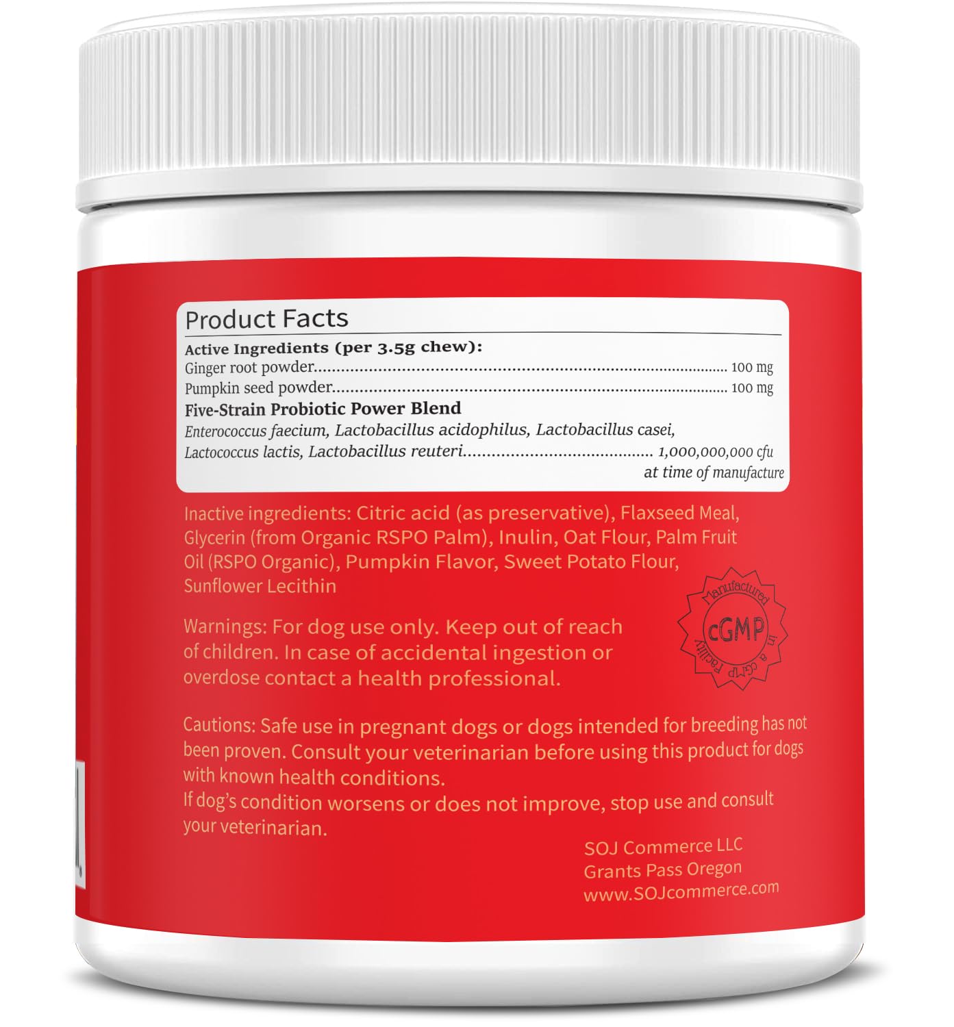 DiOGi and Me Probiotics for Dogs - Digestive Enzymes for Gut Flora, Caprophagia, Diarrhea & Bowel Support - Clinically Studied DE111 - Dog Supplement Soft Chew for Pet Immune System