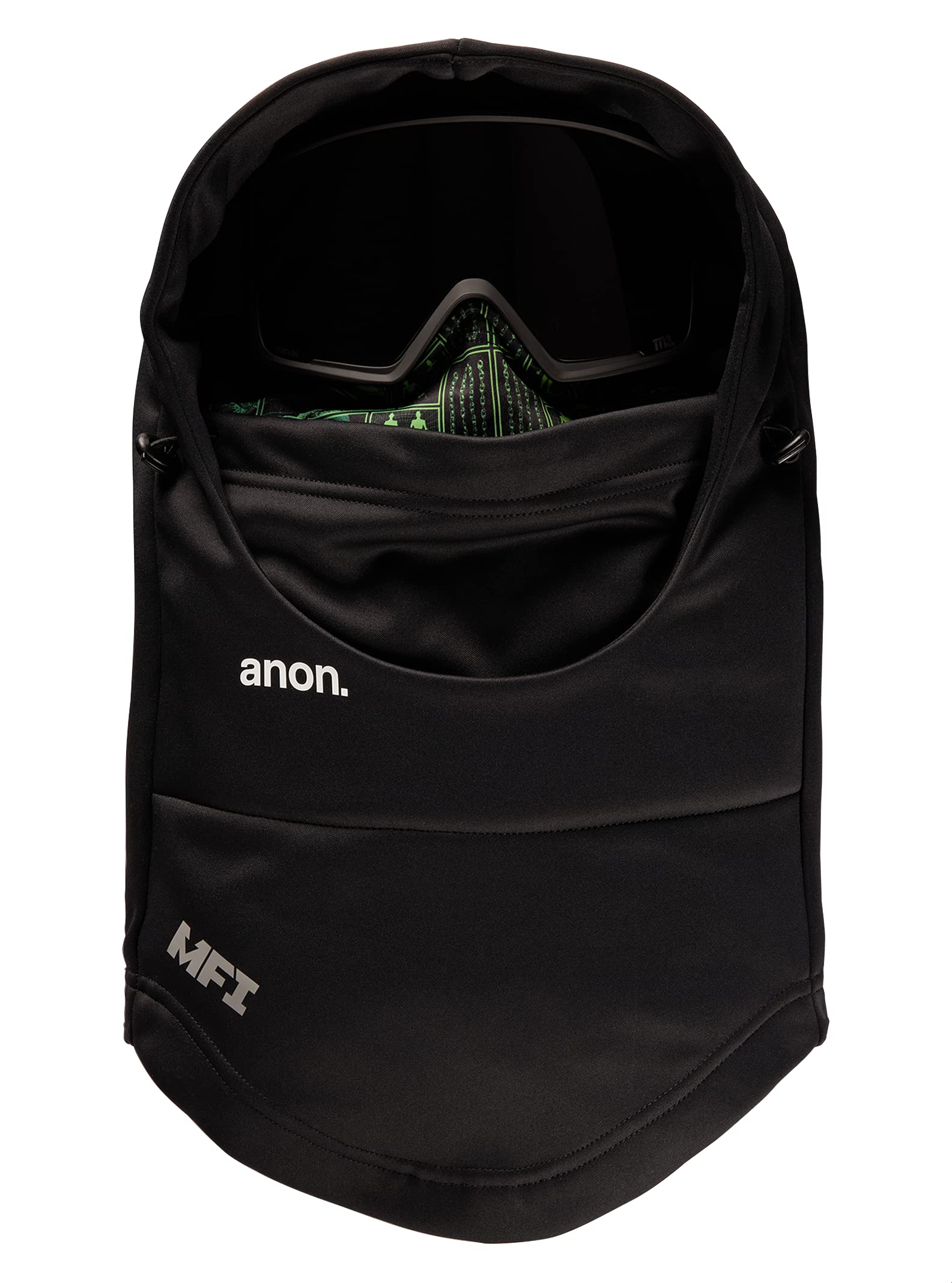 Anon Men's Standard MFI Hooded Balaclava, Squares Black, One Size