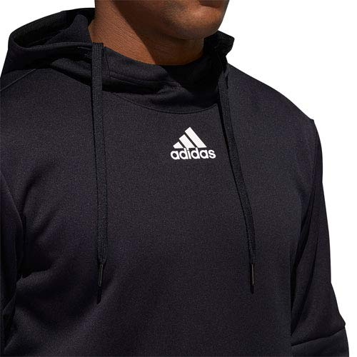adidas Men's Team Issue Training Pullover Hoodie Black L