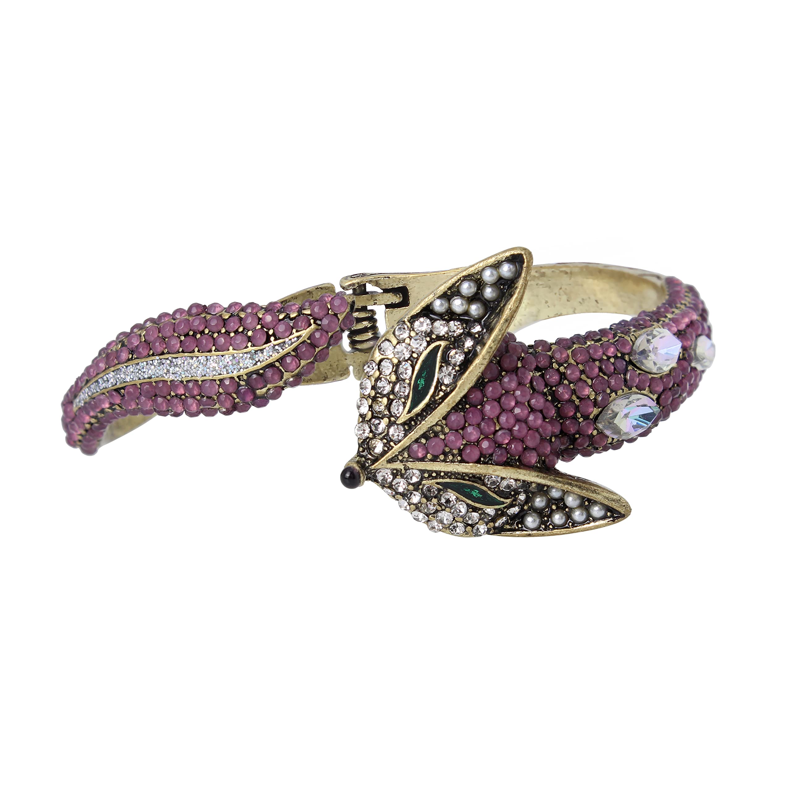 Betsey Johnson Fox Bangle Bracelet