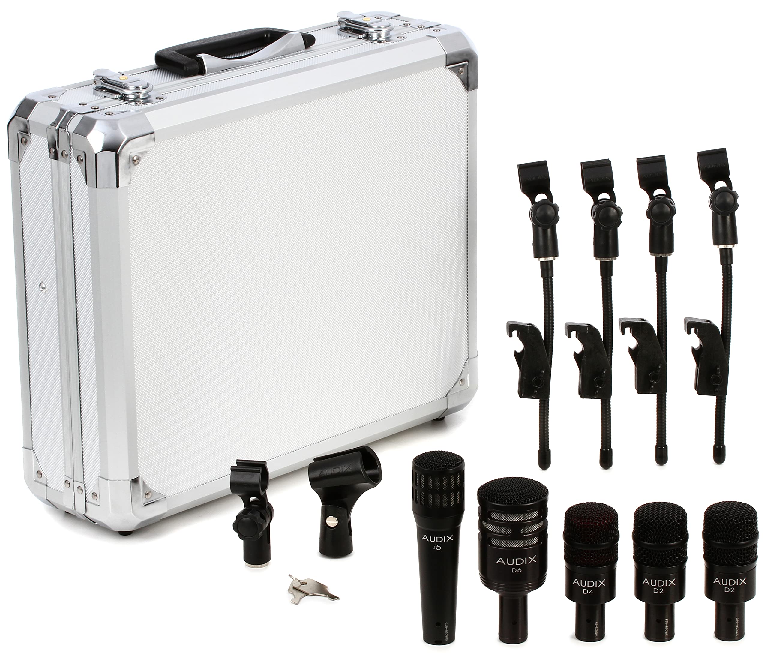 AUDIX DP-5A 5-Piece Drum Microphone Package for Live Sound and Recording