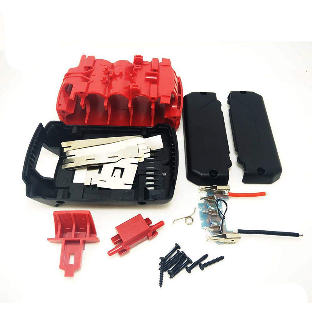 AuthFrank Power Tool Battery Plastic Shell Replacement Case for Bosch 18V Cover (No Cells Inside) BAT618
