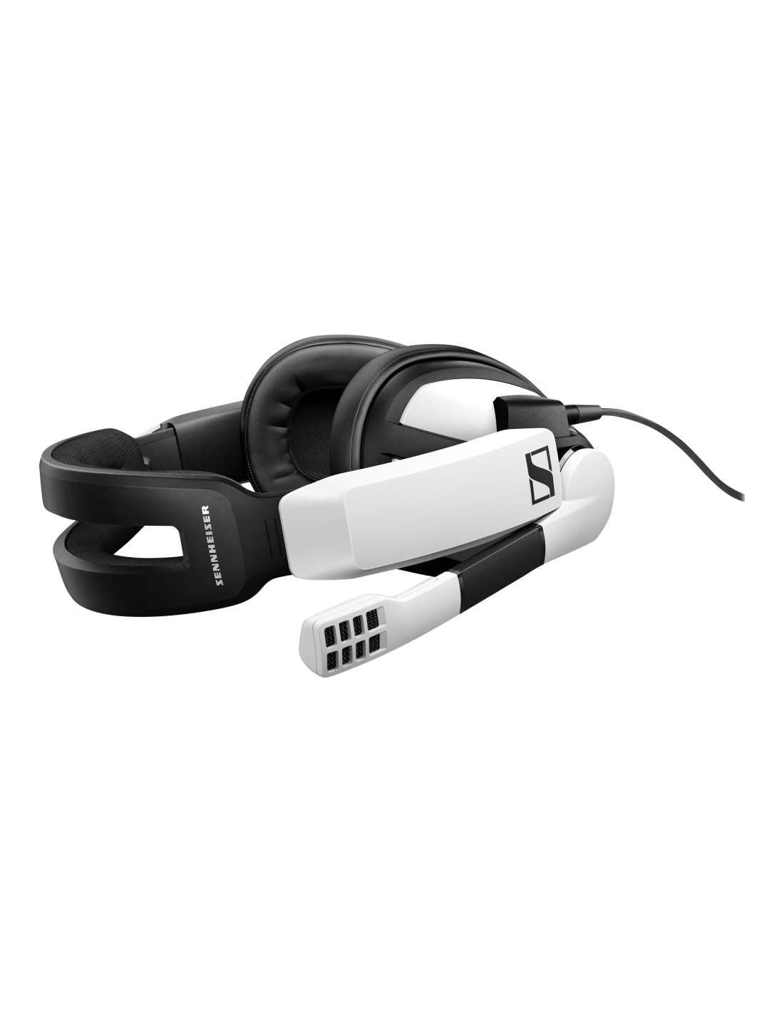EPOS 【Amazon.co.jp 限定】 ゲーミングヘッドセット 有線 密閉型 ノイズキャンセリング マイク付き GSP 301 ホワイト 【国内正規品】