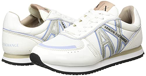 Armani Exchange Women's Low-Top Trainers Sneaker, Ws, Small