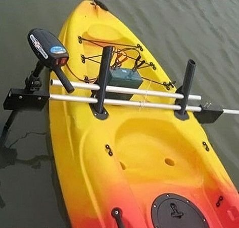 AQUOS Haswing 12V 20LBS Bow Mount Trolling Motor for PF Series Small Pontoon Boat, Inflatable Pontoon Boat, Kayaks, Small Dinghies Rafts
