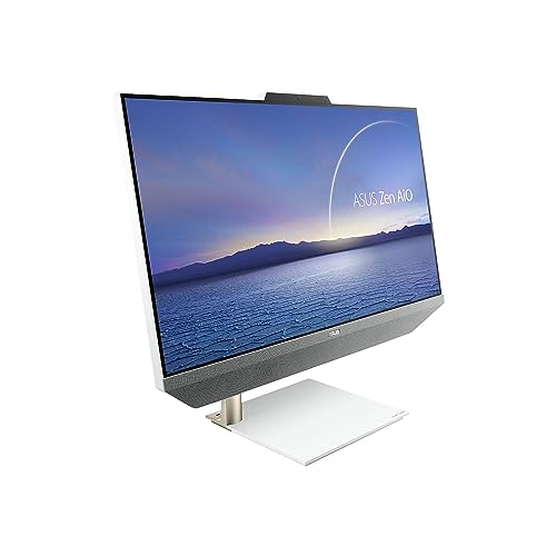 ASUS Zen AiO 24, 23.8” FHD Touchscreen Display, AMD Ryzen 5 5500U Processor, 8GB DDR4 RAM, 512GB SSD, Windows 10 Home, Kensington Lock, Wireless Keyboard and-Mouse Included, M5401WUA-DS503T