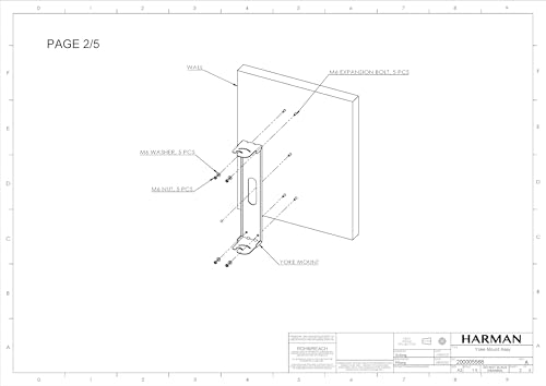 JBL Professional EON700 Series Universal Yoke Mount