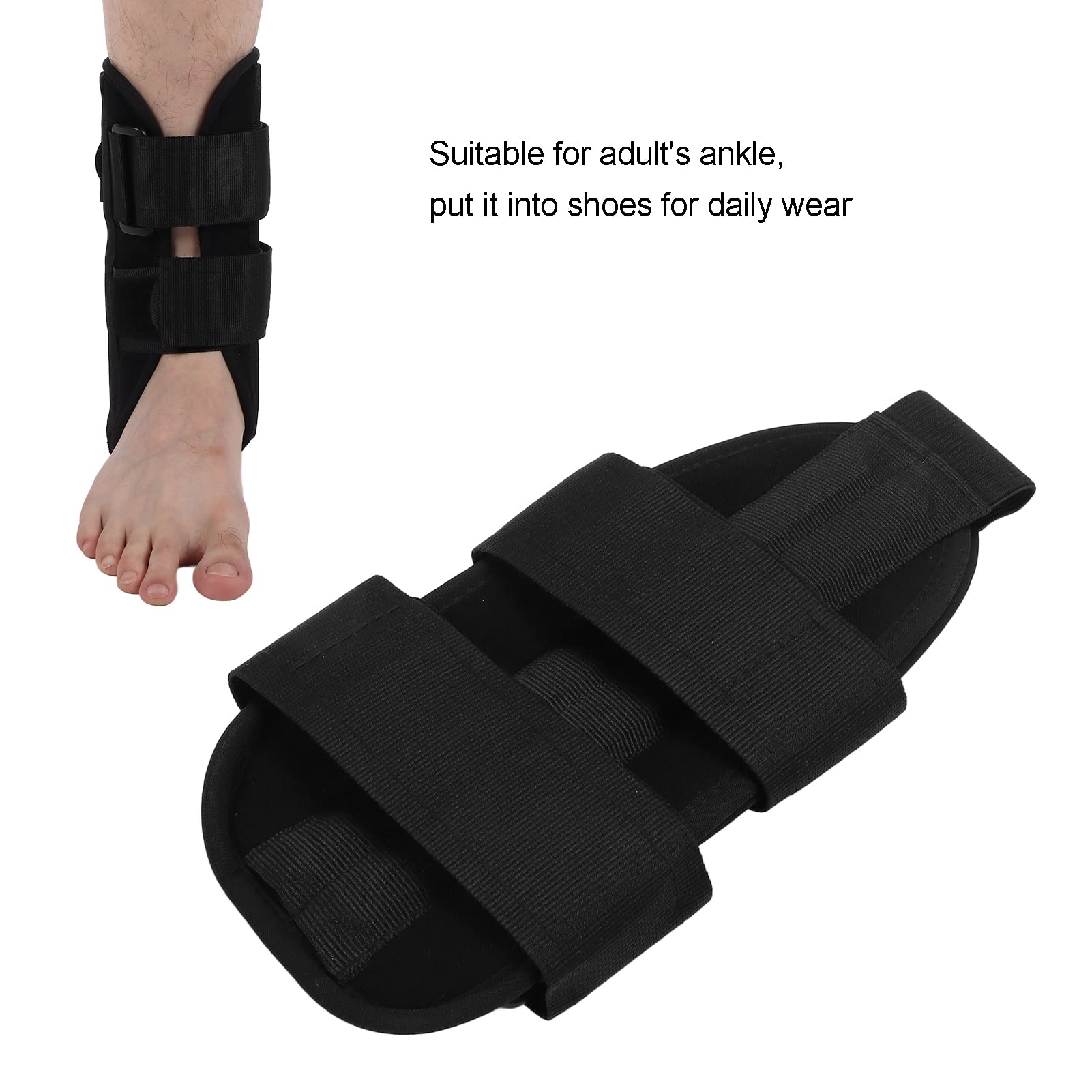 Ankle Brace for Men & Women, Adjustable Ankle Support Brace, Breathable Ankle Stabilizer Splint for Sprained, Stabiling Ligaments, Prevent Re-Injury Protection(Large)