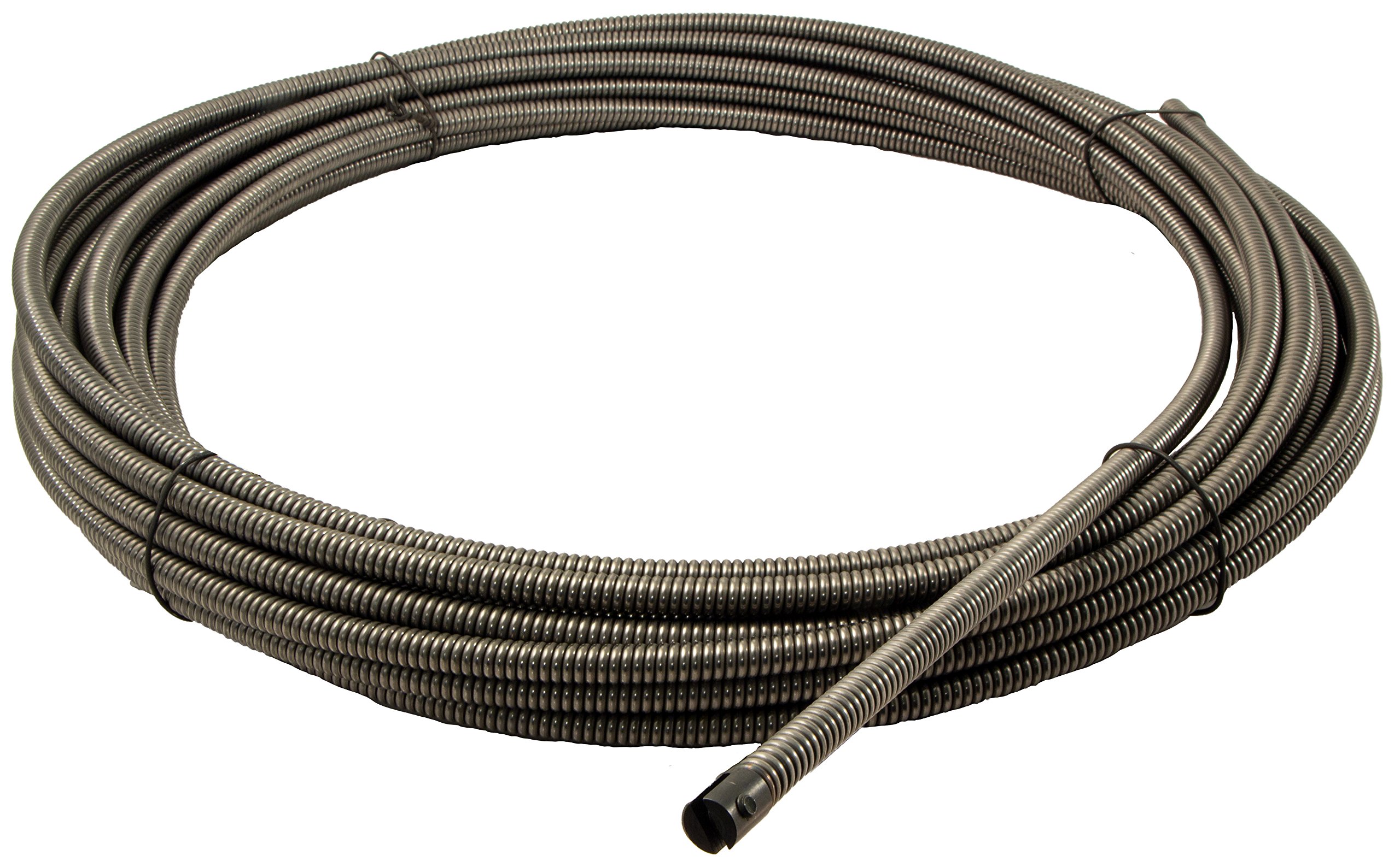 Draincables Direct 1/2" Drain Cable x 50' - No Core with Slotted Ends