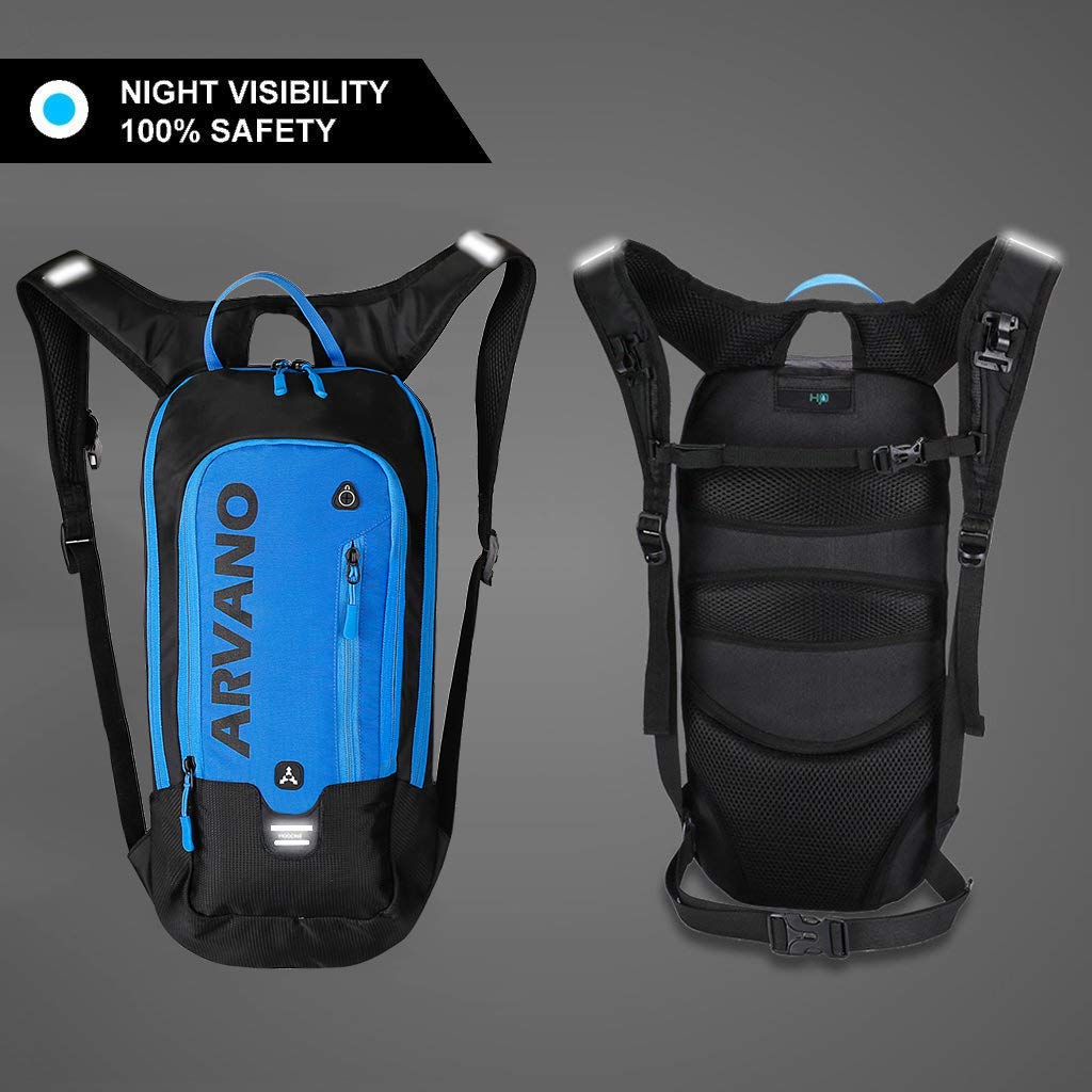 Arvano Bike Backpack Small Mountain Biking Backpack Lightweight 6l Daypack - Mtb Cycling,Hiking,Skiing,Snow Bicycle,Snowboard