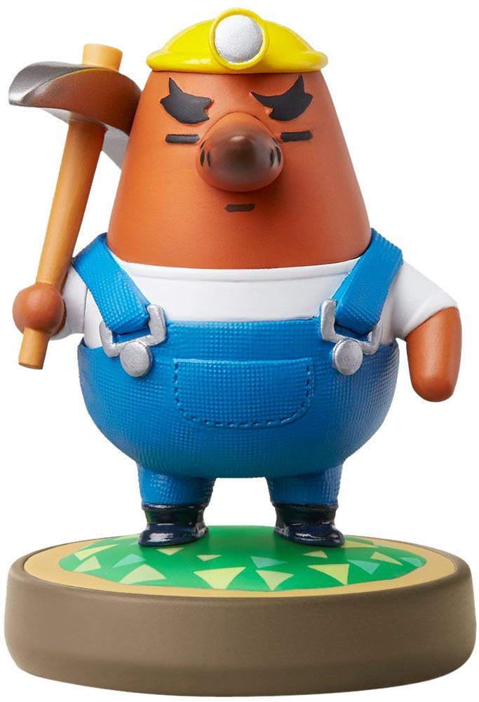 Animal Crossing Series 3-Pack Amiibo (Animal Crossing Series) - Mr. Resetti - Kapp'n Amiibo Bundle for Nintendo Switch - 3DS - Wii U (Bulk Packaging)