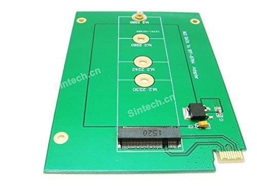Sintech M.2(NGFF) SATA SSD Card,for Upgrade WD Blue UltraSlim SATA 3 SFF-8784 HDD WD5000MPCK