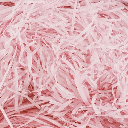 COFEETBO Basket Grass,Crinkle Cut Tissue Paper for Easter Gift Box Wrapping Packing Filling,Recyclable DIY Craft Basket Shred Confetti Raffia Paper Filler,100g 3.53oz Party Decoration