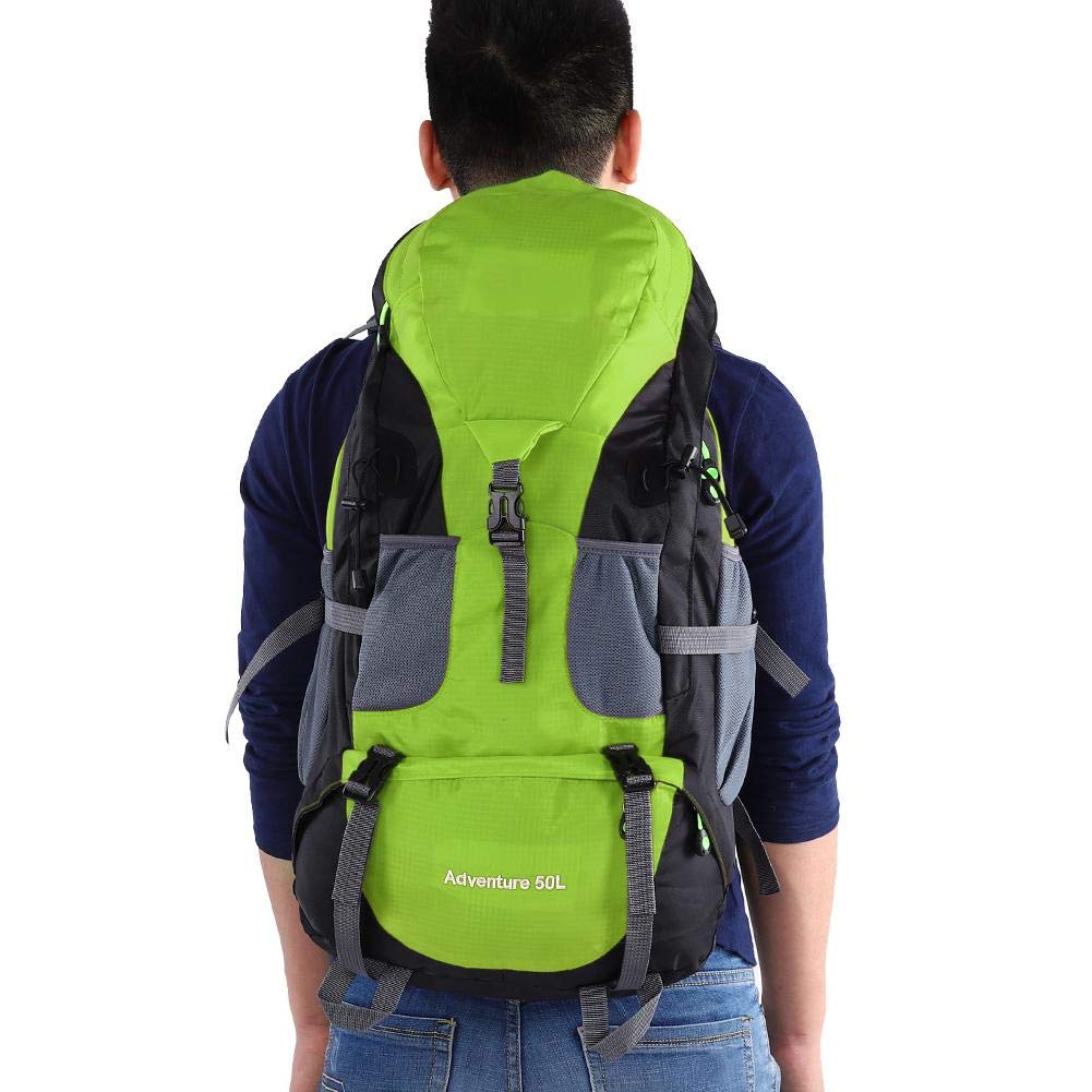 Alinory Hiking Backpack, Free Knight 50L Waterproof Bag Camping Climbing Outdoor Travel Hiking Backpack(Green)