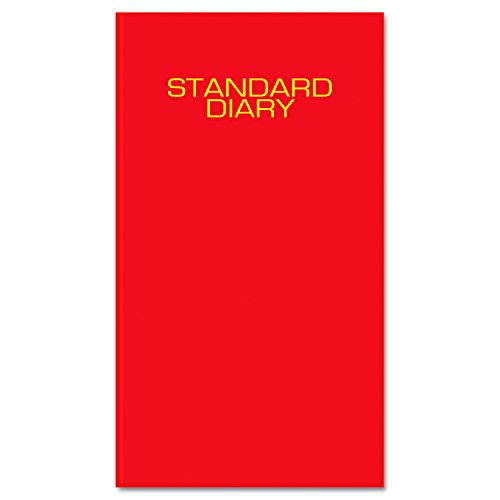 AT-A-GLANCE Diary 2017, Daily, Standard, 8 x 12-1/2", Red (SD37613)