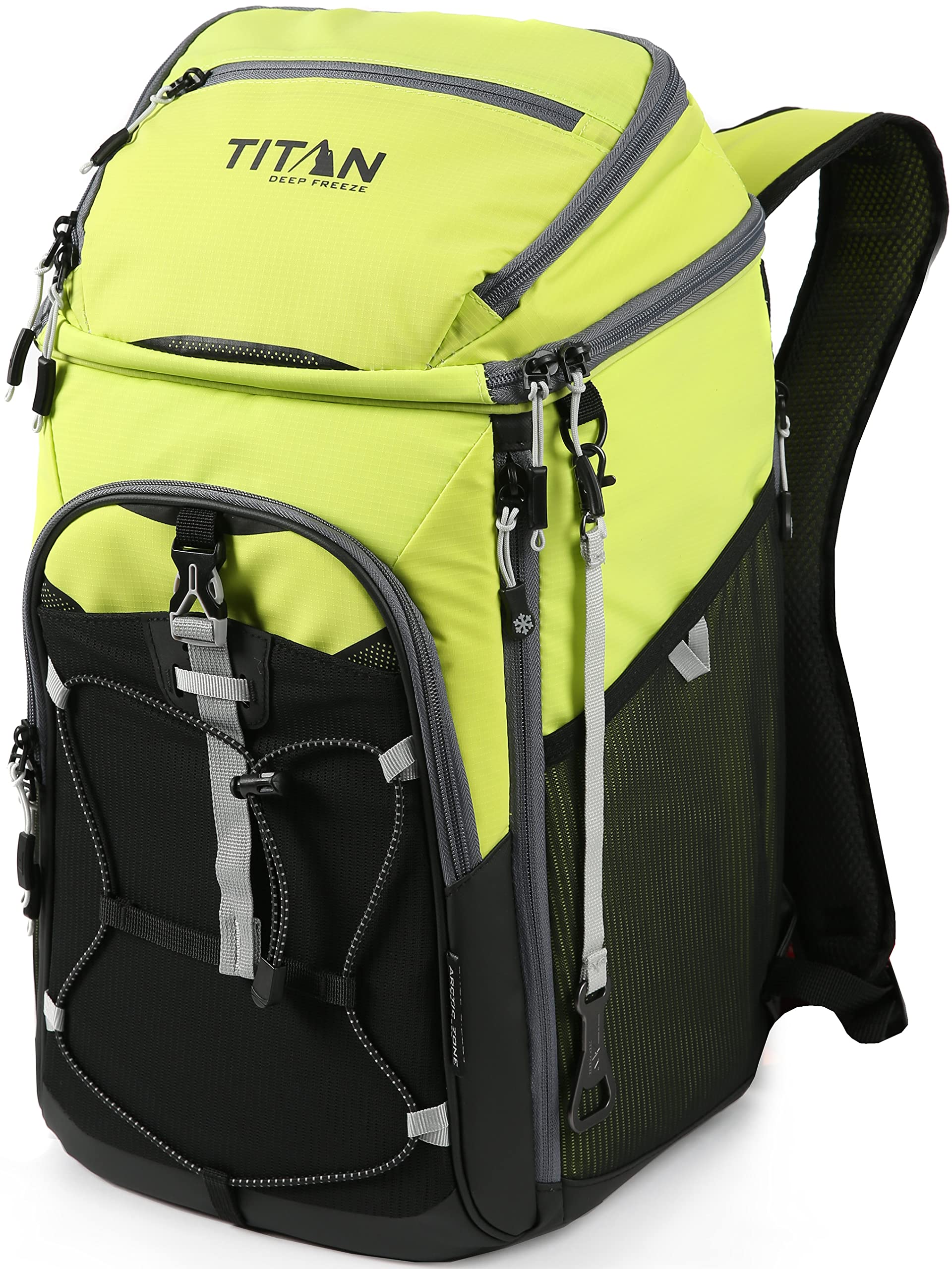 Arctic Zone Titan Deep Freeze 30 can Insulated Backpack Cooler Bag with Ice Wall Packs