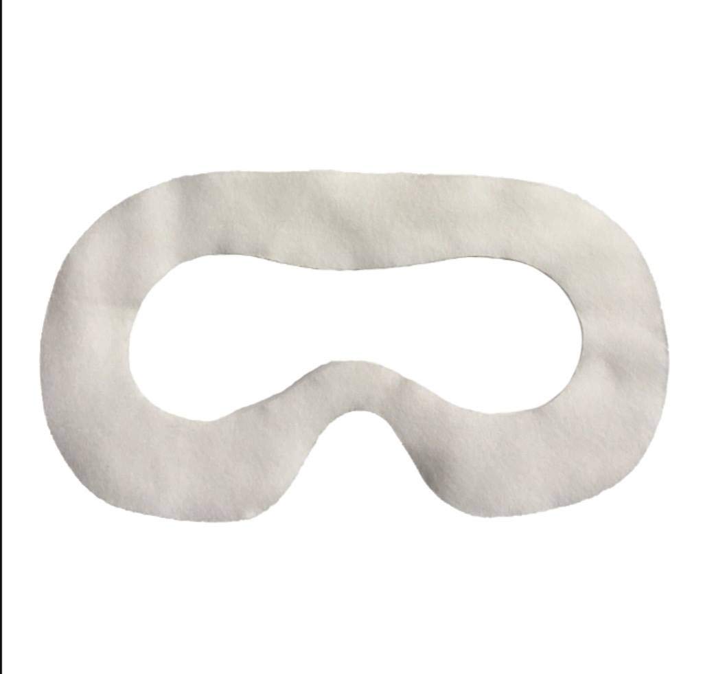 Applicable to Oculus Brand VR Face mask, Disposable Face mask with Velcroreplacement for Oculus Virtual Reality Headset - (100 Pieces) White