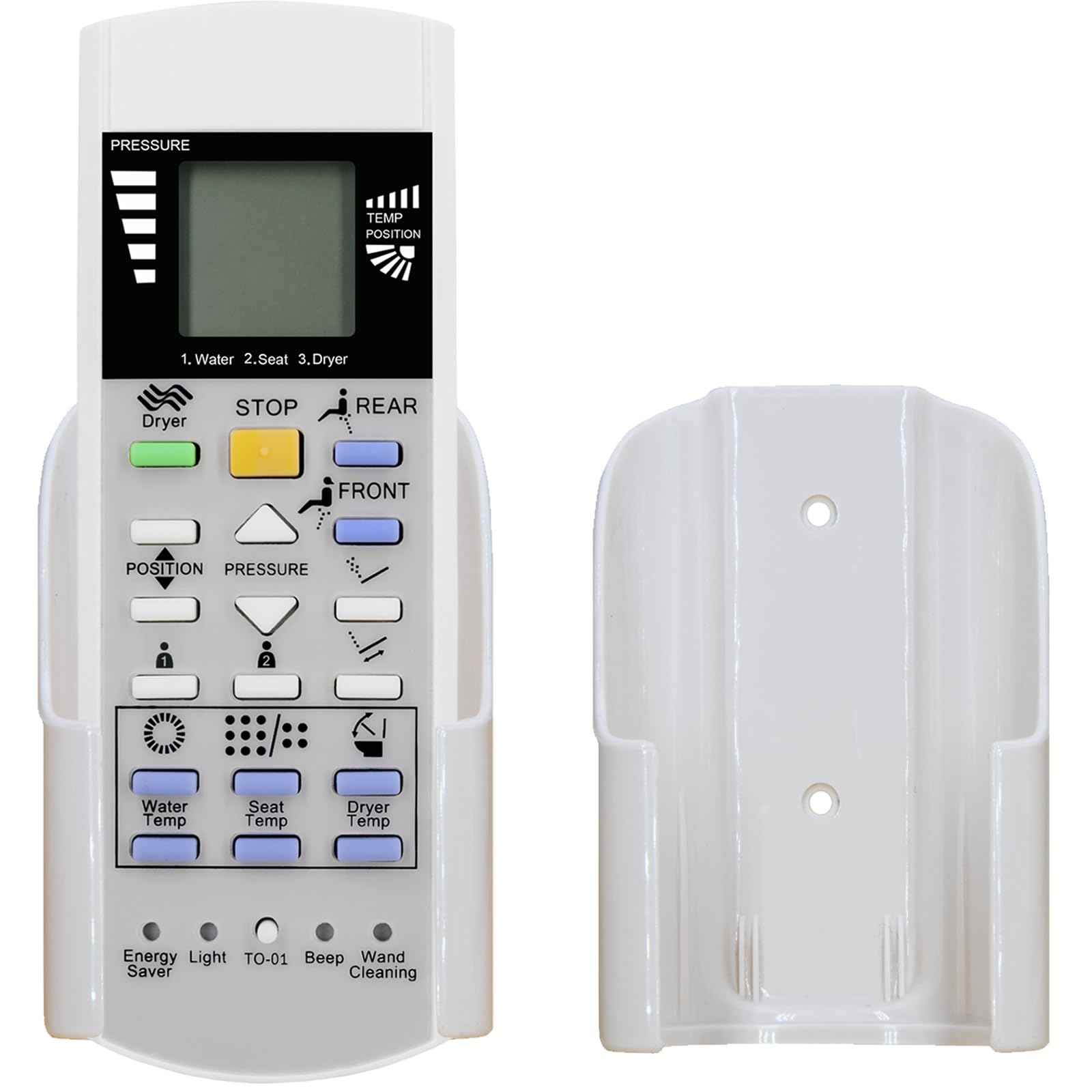 Replacement Remote Control for TOTO Washlet Neorest Bidet Toilet Seat 500 MS950CG THU9018 MS950 MS950C S400 THU9179 SW563 SW564 600 MS990CGR MS990CG