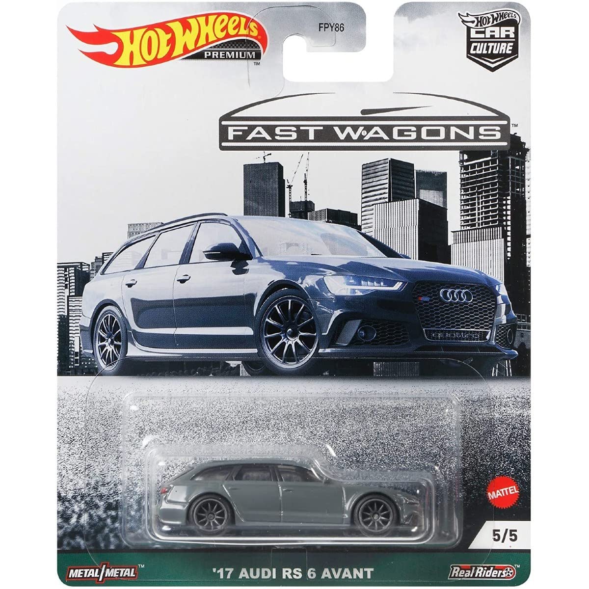 Hot Wheels Car Culture Circuit Legends Vehicles for 3 Kids Years Old & Up, Premium Collection of Car Culture 1:64 Scale Vehicles