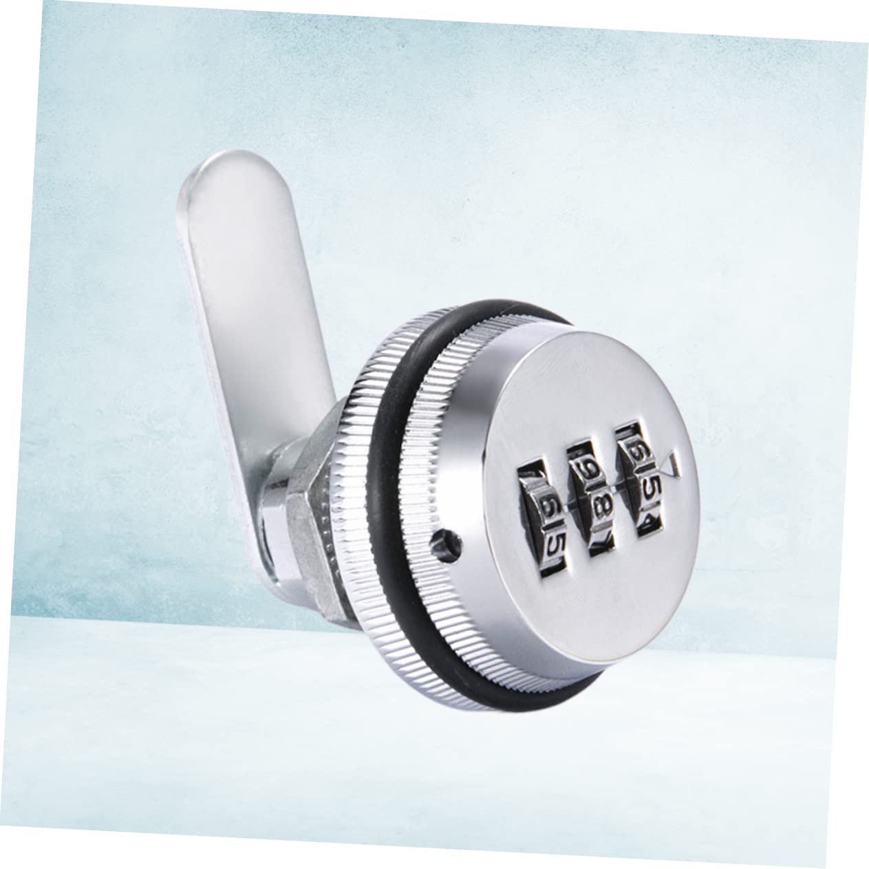 Angoily 3pcs Password Mailbox with Lock Security Keyless Cylinder Lock Mailbox Cam Lock Mailbox Numbers 3-dial Code Camlock Combination Cabinet Lock Number Lock Cupboard Mechanical