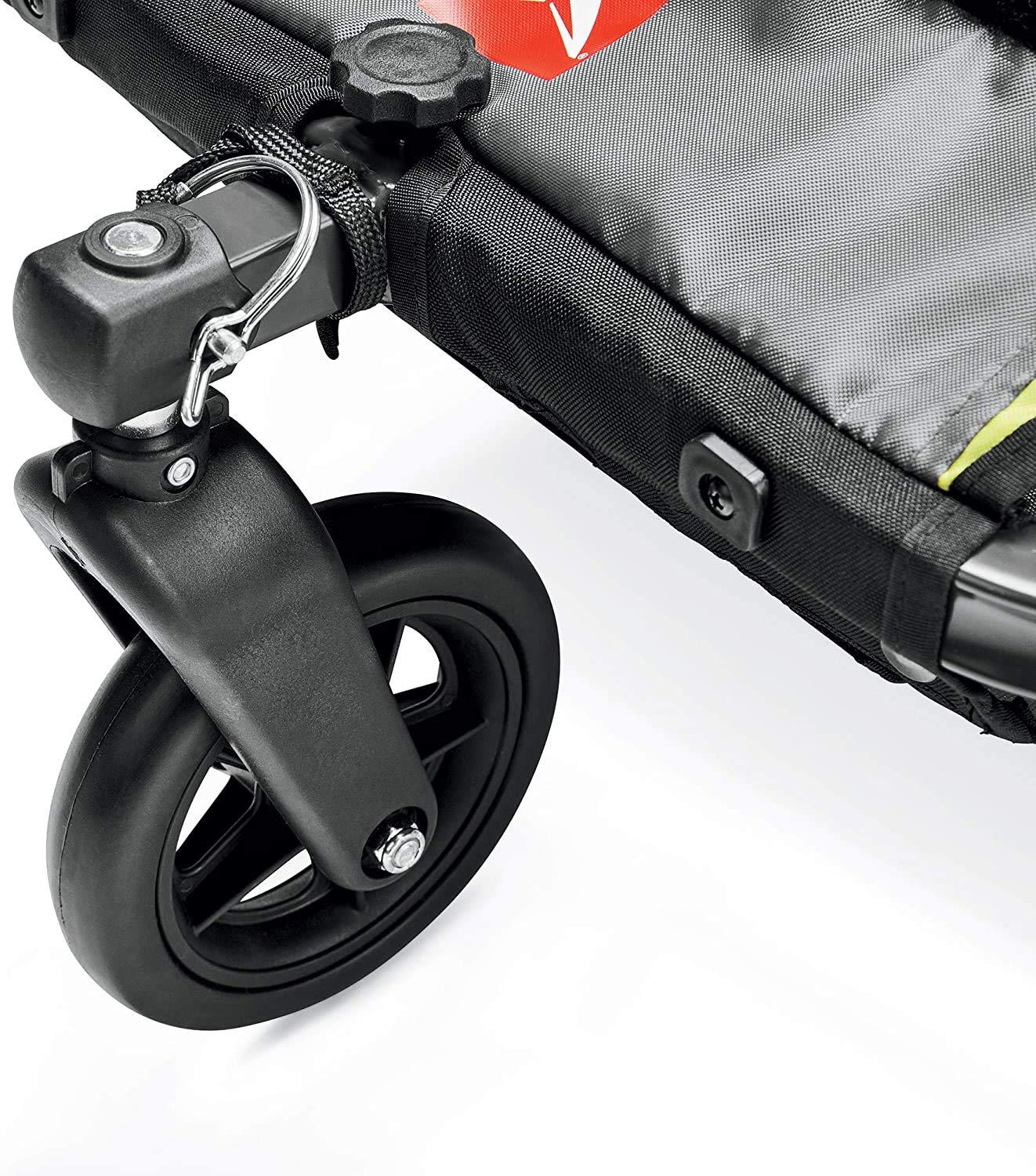 Allen Sports Deluxe Steel 1-Child Bicycle Trailer and Stroller, Green