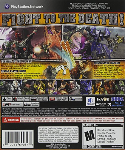 Anarchy Reigns - Playstation 3